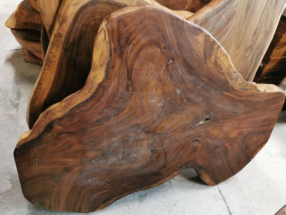 10 Naturholz-Couchtische | Massive Wurzelholz Tischplatte | Kaufen auf Ricardo