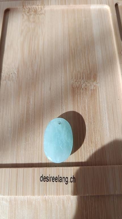 Neuer Aquamarin Edelstein Anhänger (Neu (gemäss Beschreibung)) in Thun ...