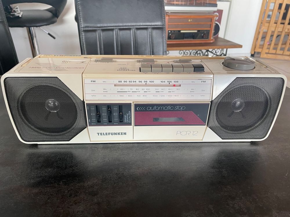 Boombox Vintage Telefunken PCR 12 | Kaufen auf Ricardo