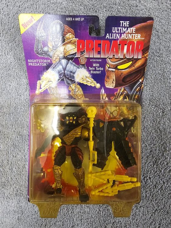 PREDATOR - Nightstorm Predator Twin Turbo Blaster von KENNER (Neu und ...