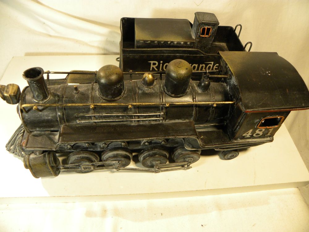Deko Dampflokomotive 481 mit Tenderwagen Rio Grande (Gebraucht) in ...