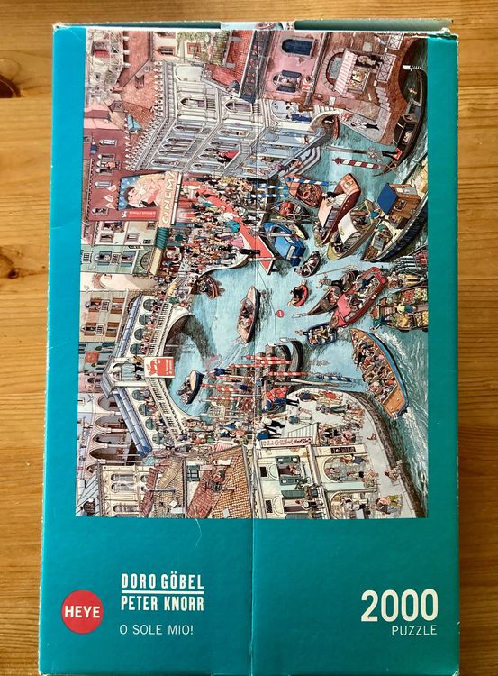 Doro Göbel & Peter Knorr-Puzzle 2000 „O Sole Mio!“ (Heye) (Neu (gemäss ...