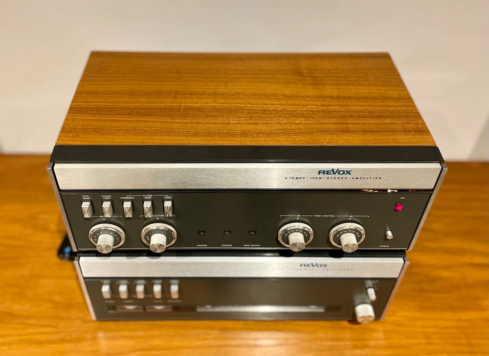 🎄 Revox A78 MKII Verstärker & Tuner A76 & Originalanleitung (Gebraucht) in Gutenswil für CHF 290 ...
