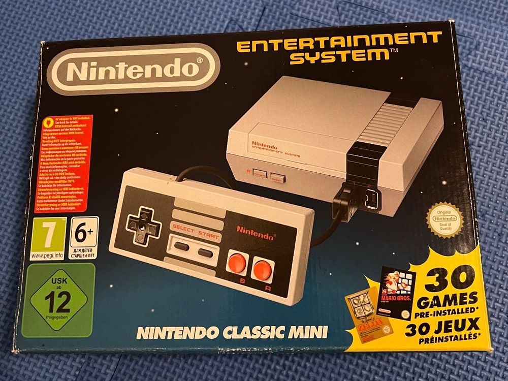 NES Nintendo Entertainment System Mini mit OVP (Gebraucht) in Gossau SG ...