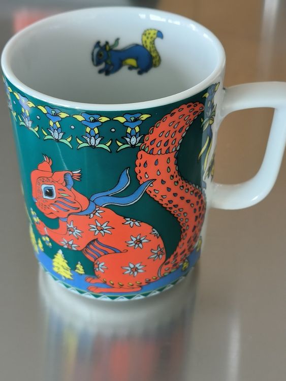 BOPLA Langenthal Tasse / Mug / Becher SKIA Serie WILDLIFE (Neu und ...