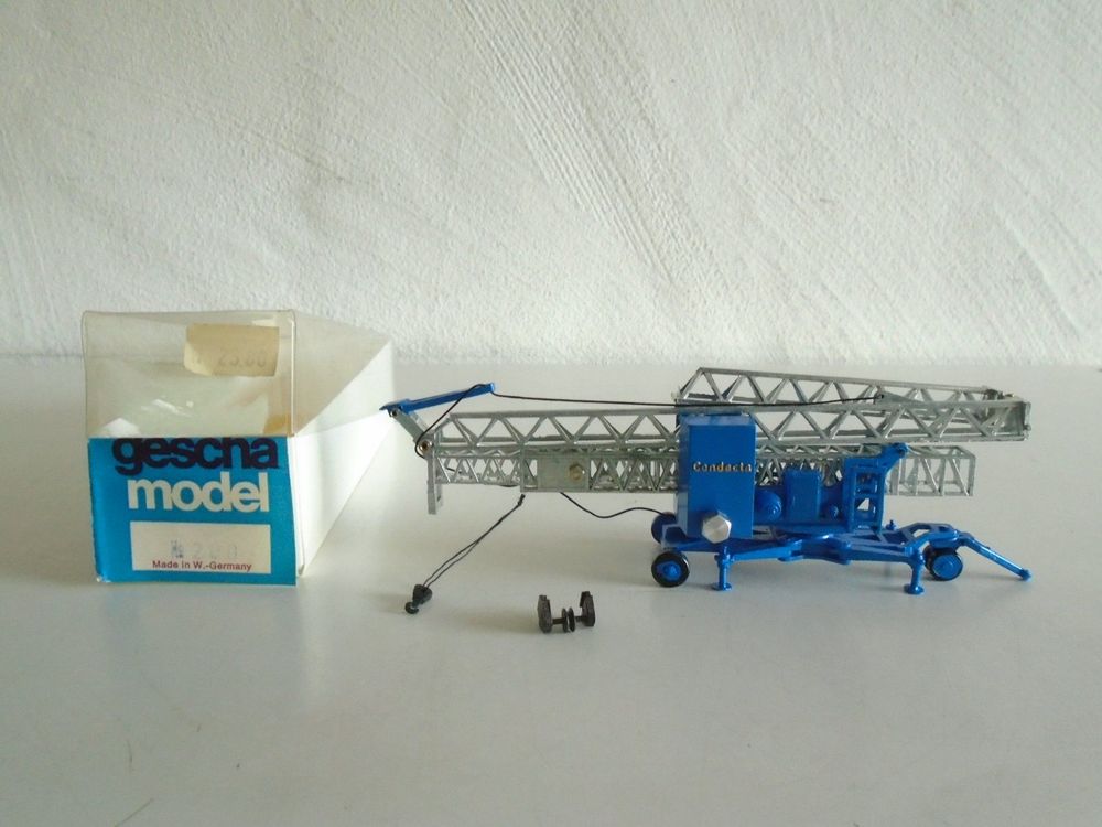 Gescha H0: Metallkran Condecta 1:87 (Gebraucht) in für CHF 51 – mit ...