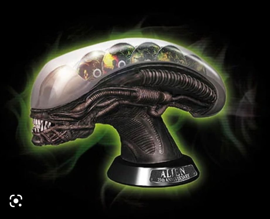 Alien Kopf mit integriertem Blu ray Dischalter zum TopPreis (Gebraucht ...