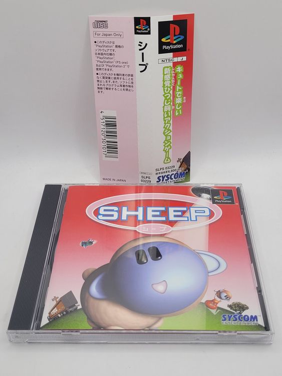 Sheep mit Spine Playstation 1 Japan OVP PSX PS (Gebraucht) in ...