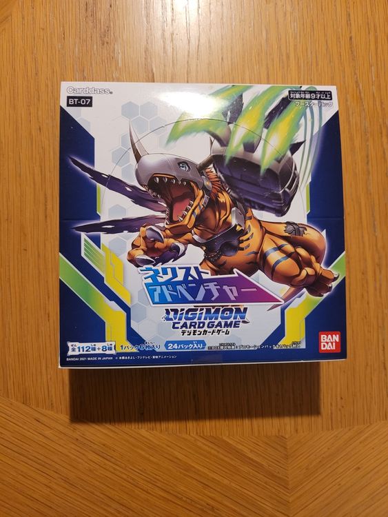 Digimon TCG Box BT-07 Neu Japan (Neu und originalverpackt) in ...