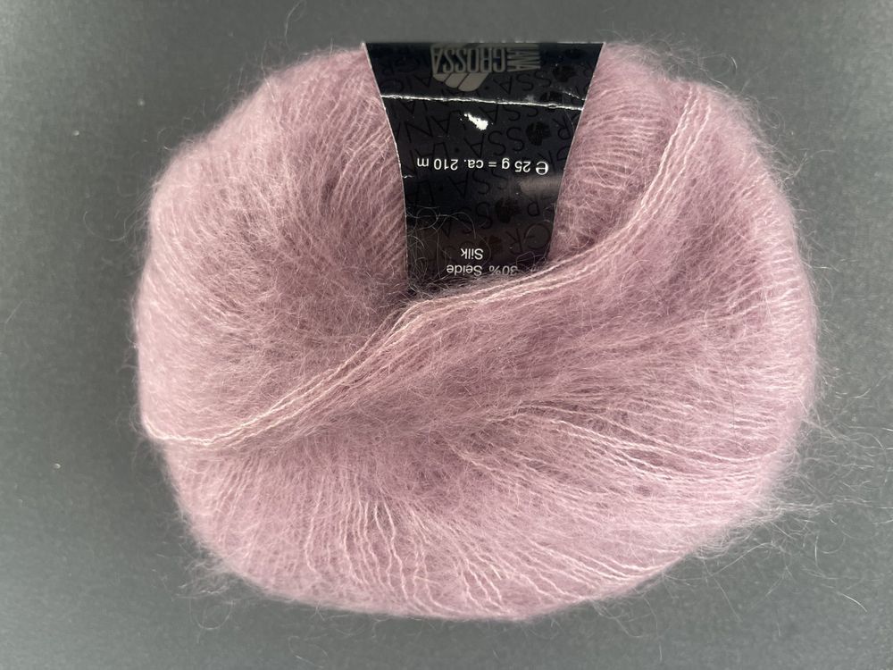 Seide-Mohair-Wolle: Silkhair von Lana Grossa, 5 Knäuel à 25g | Kaufen ...