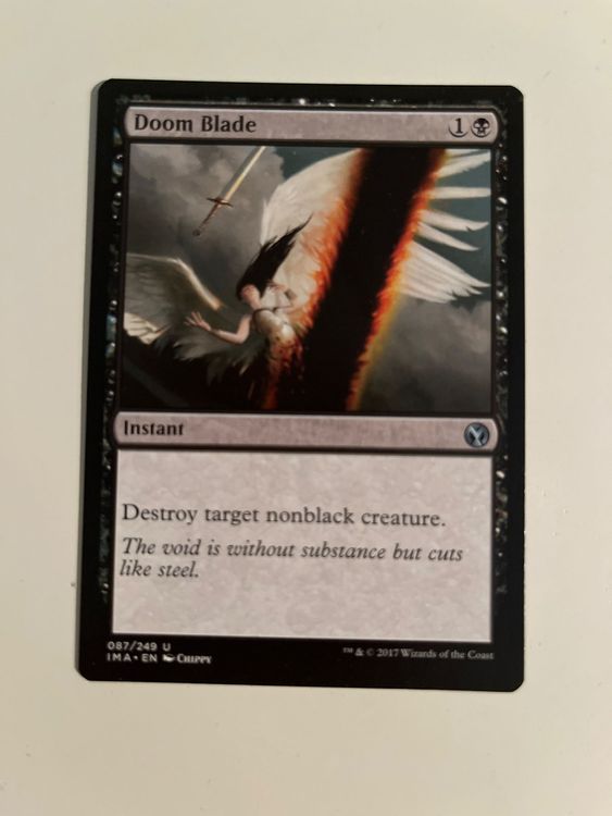1 x Doom Blade - Magic: The Gathering - MtG (Gebraucht) in Kriens für ...