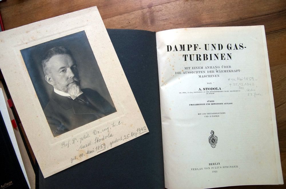 Dampf- und Gasturbinen - A. Stodola, Zürich - 1922 (Gebraucht) in ...