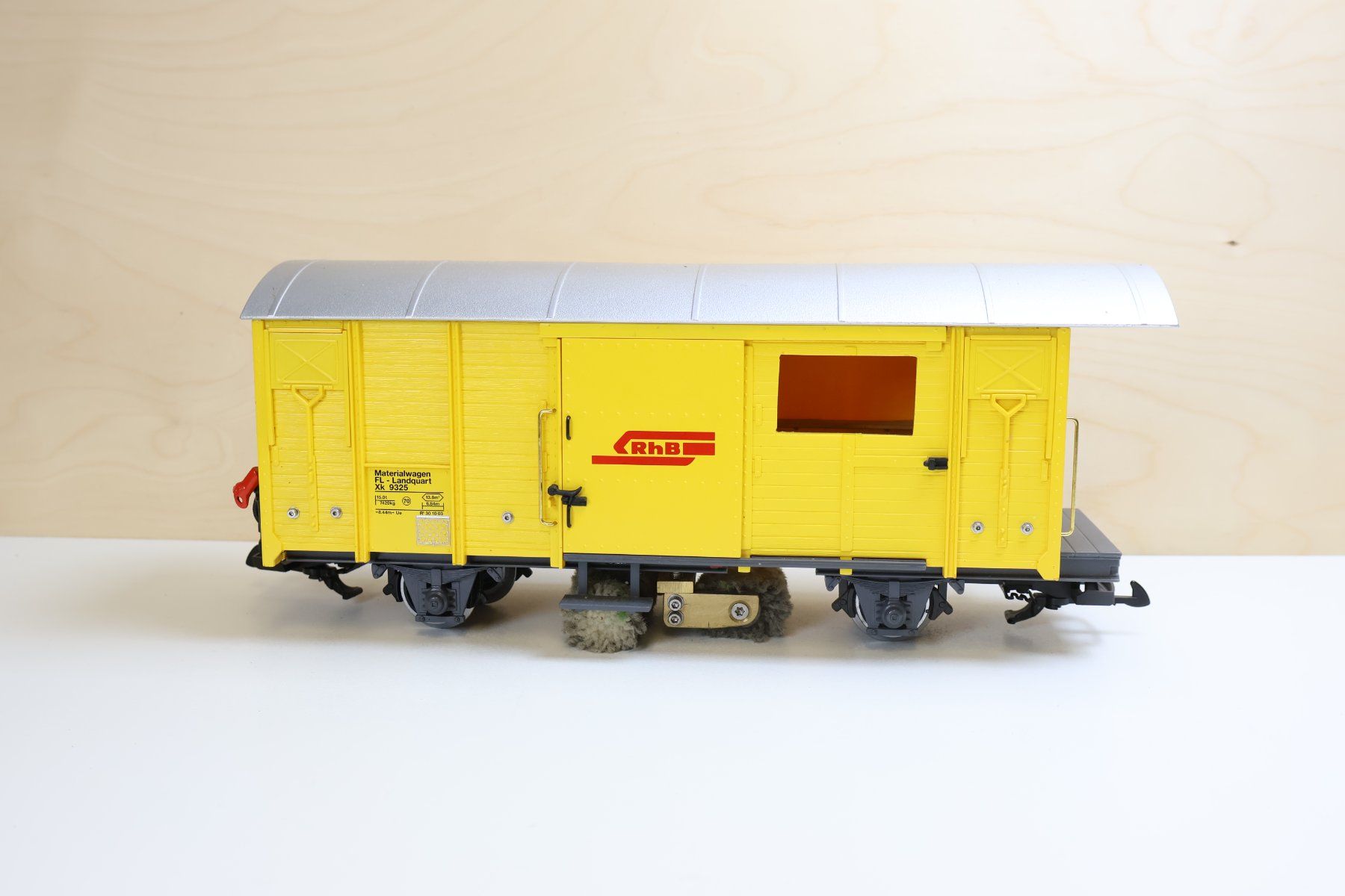 LGB RhB Schienenreinigungswagen - Metallachsen (Gebraucht) in ...