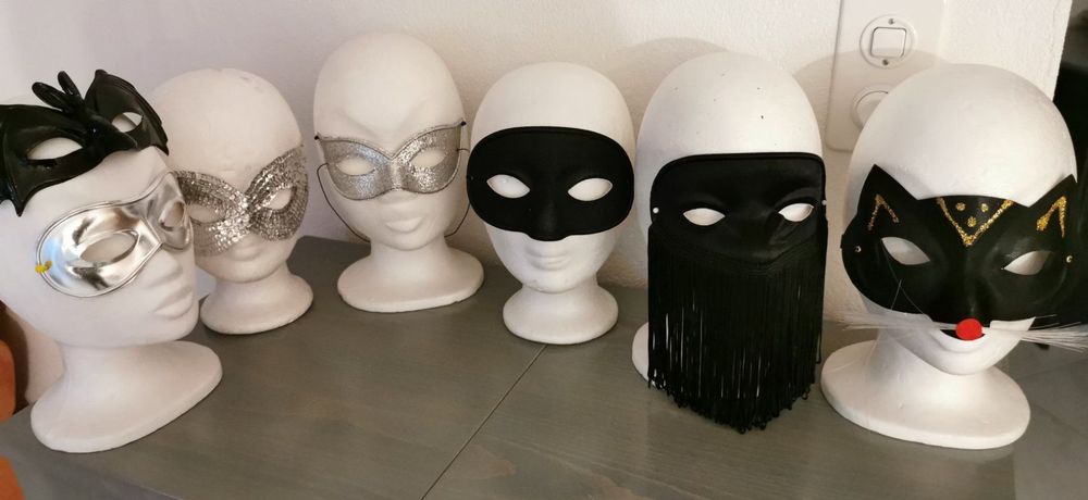 VERSCHIEDENE MASKEN FÜR FASNACHT UND PARTYS (Neu (gemäss Beschreibung ...