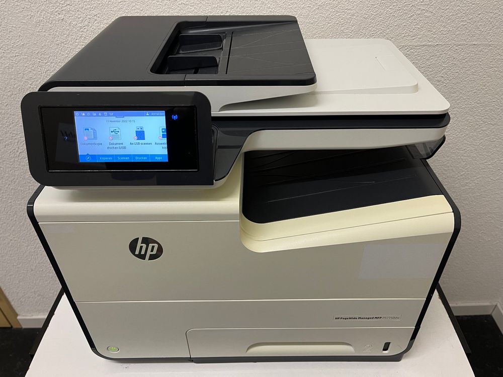HP PageWide Managed P57750dw, Duplex Druck/Scan/Kopie/Fax... (Gebraucht ...