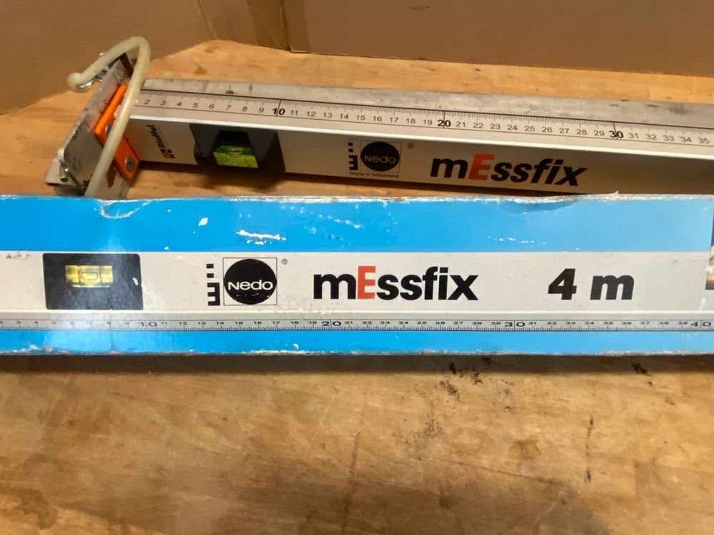 Messlatte / Teleskop - Messlatte / 4 Meter / Nedo Messfix | Kaufen auf Ricardo