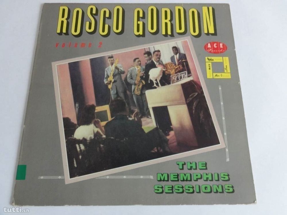 Rosco Gordon Memphis Sessions (Sun Records Aufnahmen) R&B (Gebraucht ...