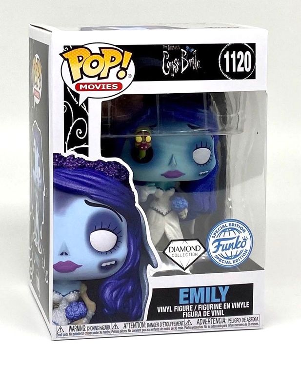 Funko Pop! Corpse Bride, Emily #1120 (Diamond Collection) | Kaufen auf ...