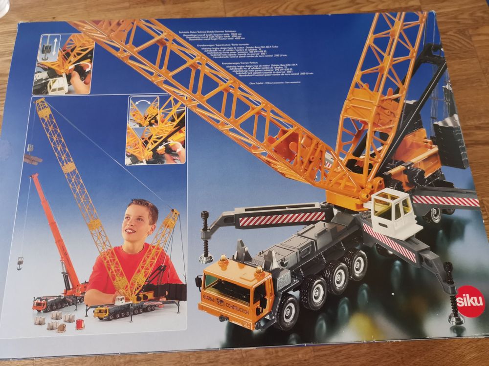 Siku Kran Super 1:55 schwerer Mobilkran 4810 neu (Neu und ...