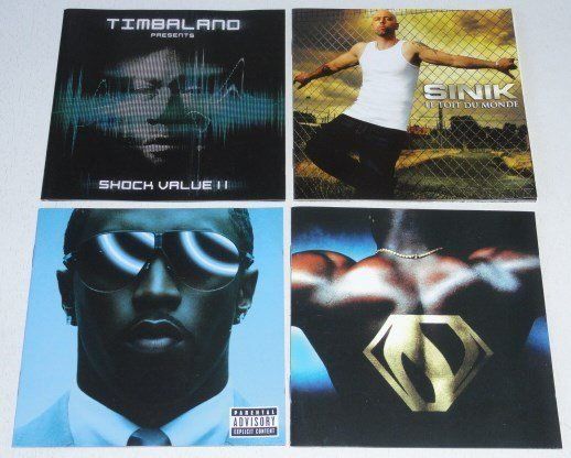 4CD's + DVD - Sinik, Timbaland, Nana & P. Diddy (Gebraucht) in ...