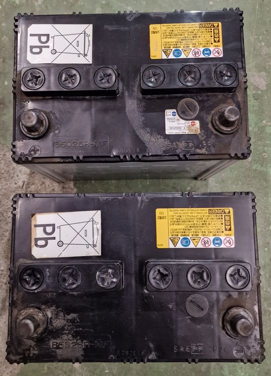 2 x Yuasa 85D26R-MF Batterie Hiace Land Cruiser Hilux Camper | Kaufen ...