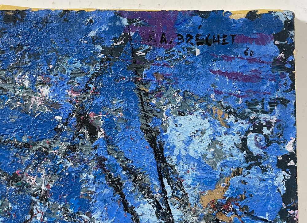 Andre Brechet (1921-1993) Gemälde (Gebraucht) in Root für CHF 300 – mit Lieferung auf Ricardo kaufen