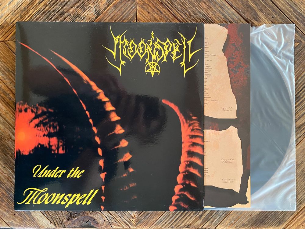 Selten: Moonspell Under the Moonspell LP Black Metal (Neu (gemäss Beschreibung)) in Glattfelden ...