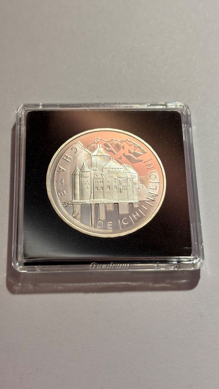 Pièce commémorative 20.- / 2004 (Château de Chillon) (D'occasion) à ...