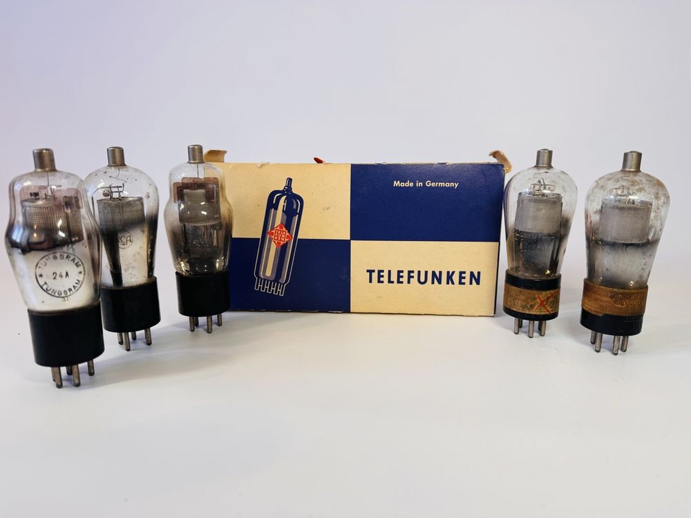 5 Telefunken Röhren Vintage - Made in Germany (Gebraucht) in Rombach ...