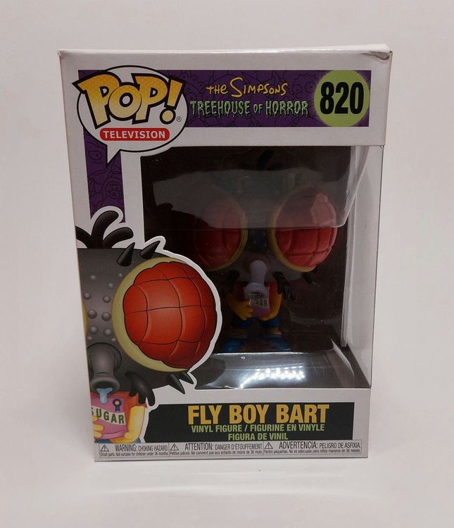 Funko POP! The Simpsons Fly Boy Bart 820 (Neu und originalverpackt) in ...