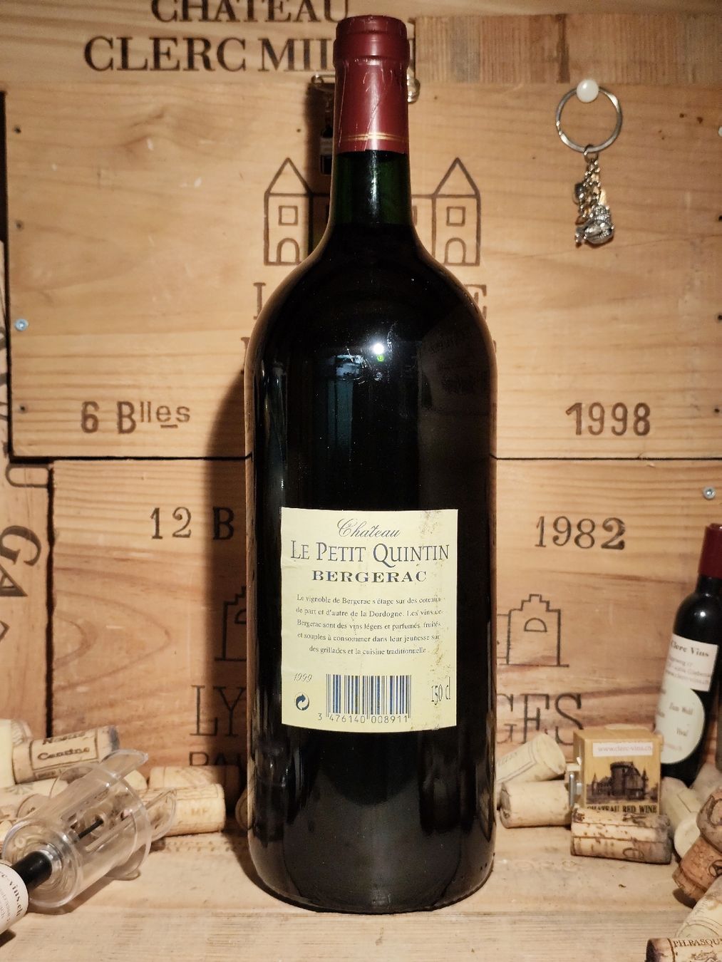 1999 Magnum Flasche Château Le Petit Quintin Bergerac (Neu und ...