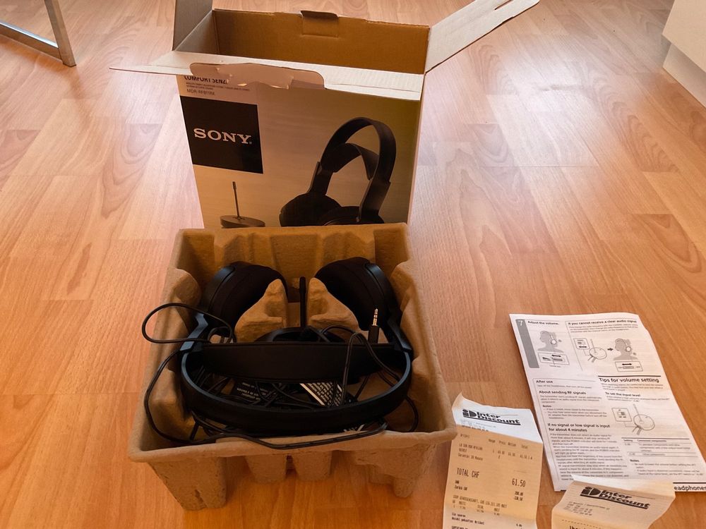 Kopfhörer Sony Wireless Comfort MDR-RF811RK (Gebraucht) in Zug für CHF ...