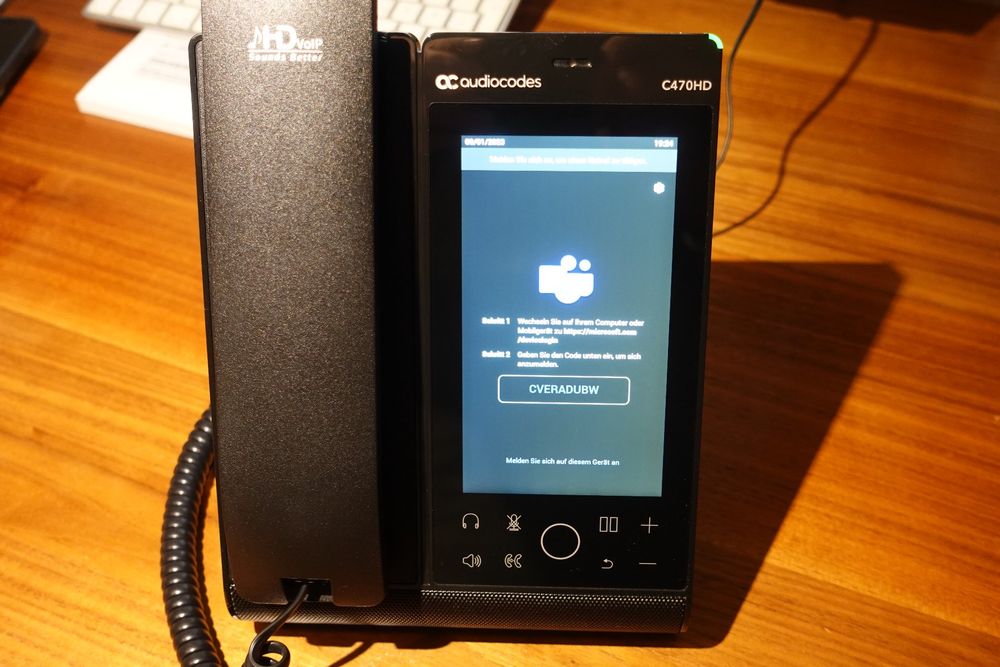 TEAMS-C470HD AudioCodes C470HD IP Phone VoIP-Telefon (Gebraucht) in für ...