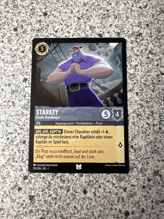 Disney Lorcana Starkey 191/204 Uncommon | Kaufen auf Ricardo