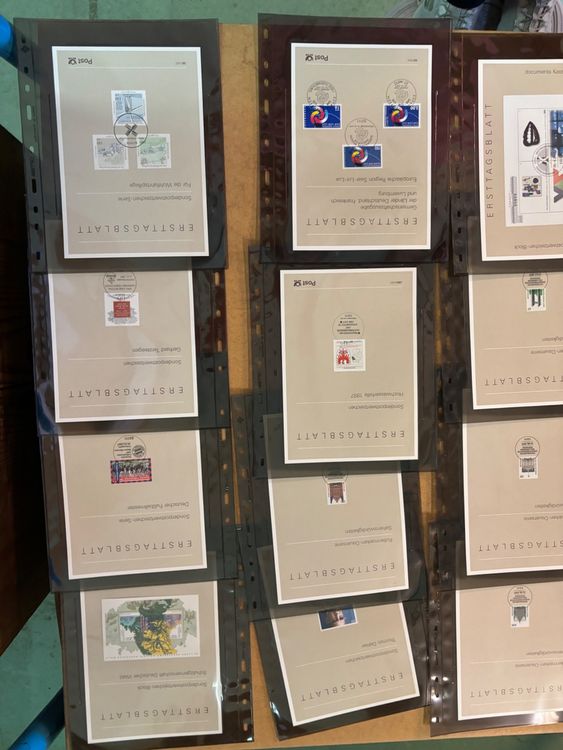 Ersttagsblätter Deutschland und viele andere Belege Welt (Gebraucht) in Murgenthal für CHF 7 ...