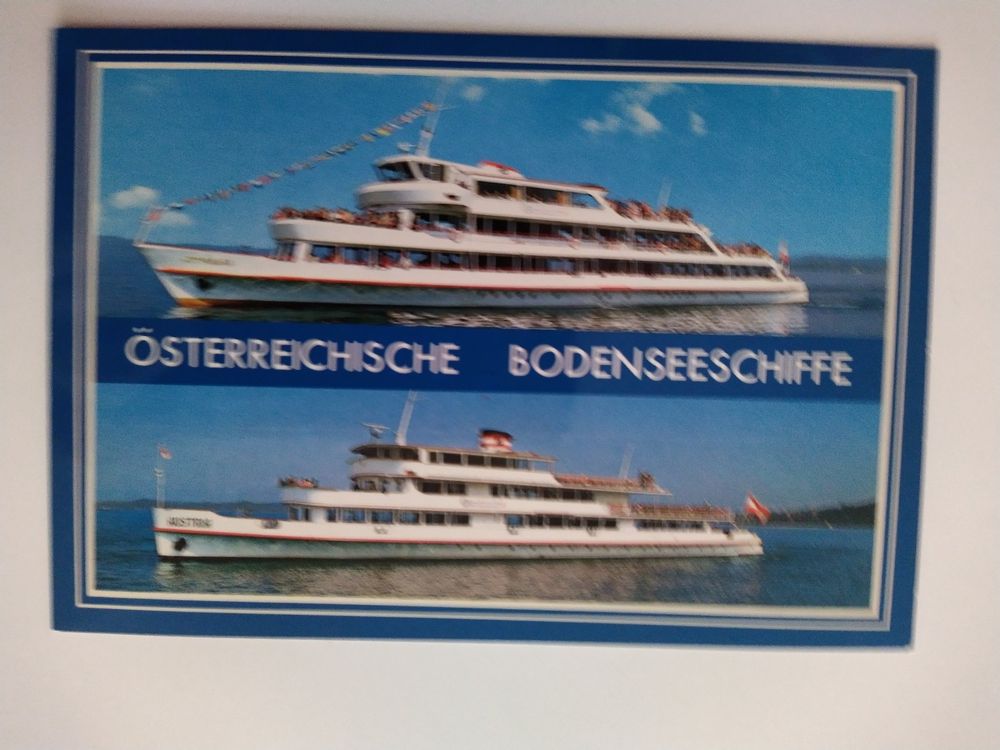 Österreichische Bodenseeschiffe Schiffe | Kaufen auf Ricardo