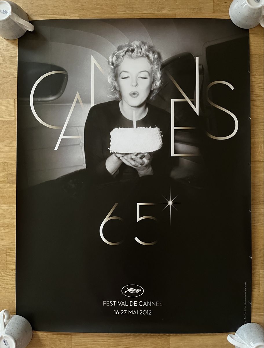 Original Cannes Festival Poster Plakat Marilyn Monroe (Gebraucht) in Bigorio für CHF 65 – mit ...