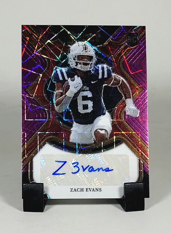 NFL Trading Card - Zach Evans Autogramm Rookie Karte | Kaufen auf Ricardo