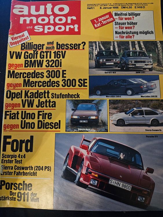 AMS 1/86 BMW 320i Golf GTI 16V 300 E 300 SE Sierra RS 911 xx | Kaufen ...