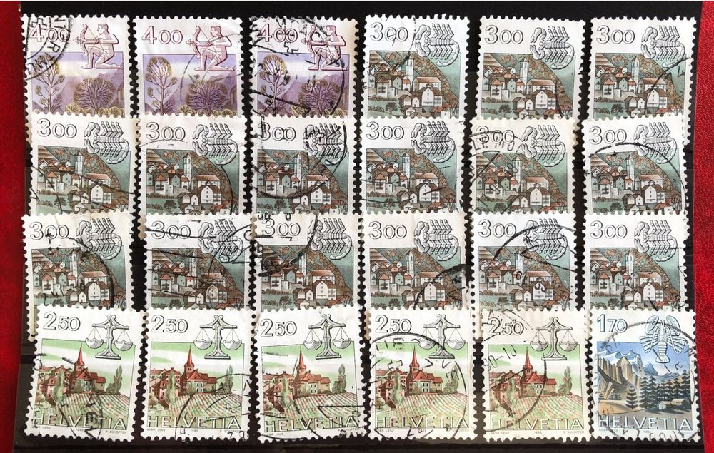 Tierkreiszeichen Steckkarte mit Stempel | Kaufen auf Ricardo