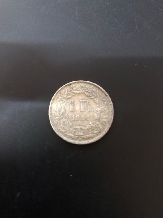 pièce 1 chf Franken argent silver Silber Münze 1956 | Kaufen auf Ricardo