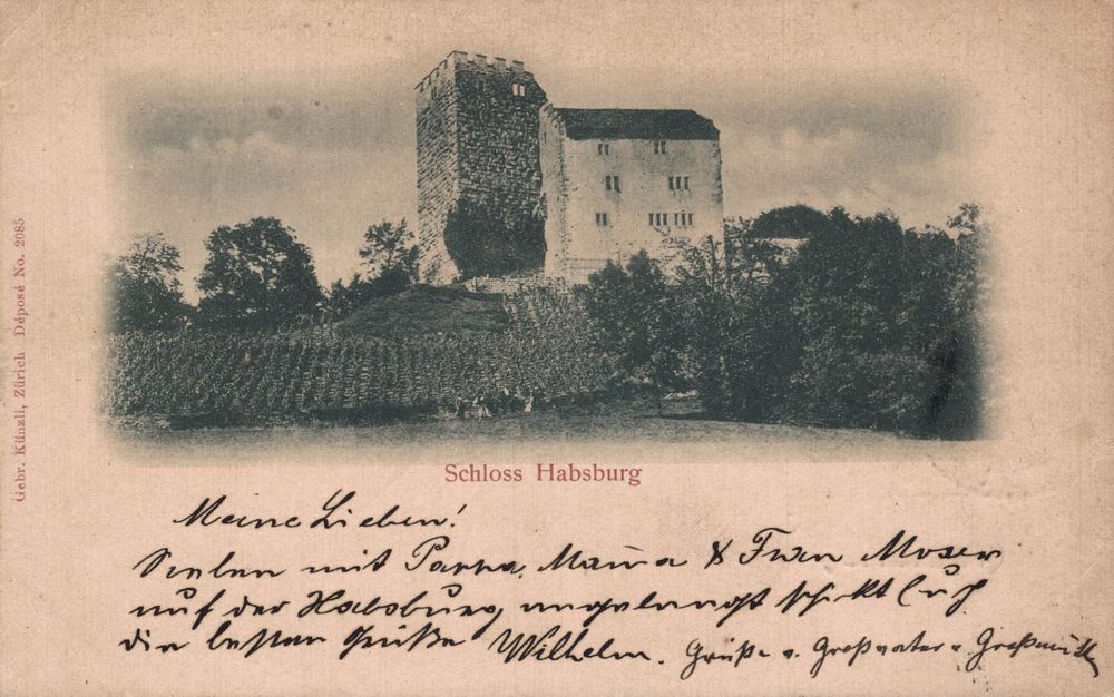 Schloss Habsburg, 1899 (Gebraucht) in Bronschhofen für CHF 10 – mit Lieferung auf Ricardo kaufen