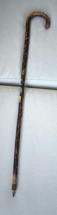 Wanderstock/Spazierstock, Holz, Vintage, Sammlerstück! (Gebraucht) in Birmensdorf ZH für CHF 5.8 ...