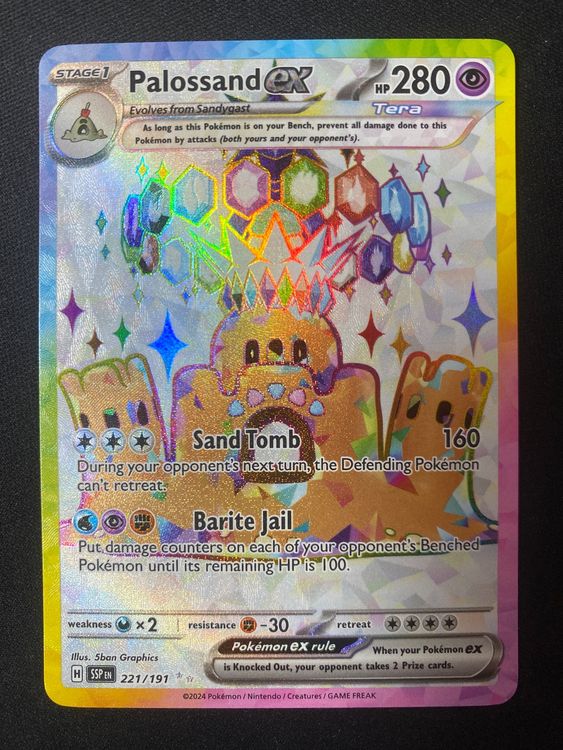 Palossand ex 221 - Colossand ex - Surging Sparks - EN | Kaufen auf Ricardo