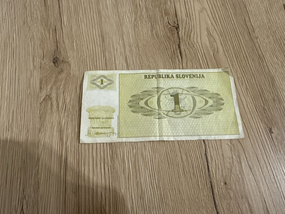 1 Tolar Banknote – Slowenien *Vintage* (Gebraucht) in Wettingen für CHF ...