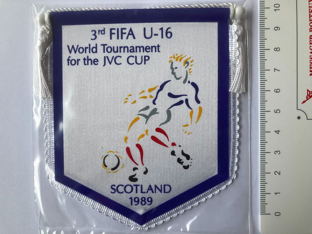 Vintage Fanion/Wimpel 1989 3rd FIFA U-16 World Championship | Kaufen ...