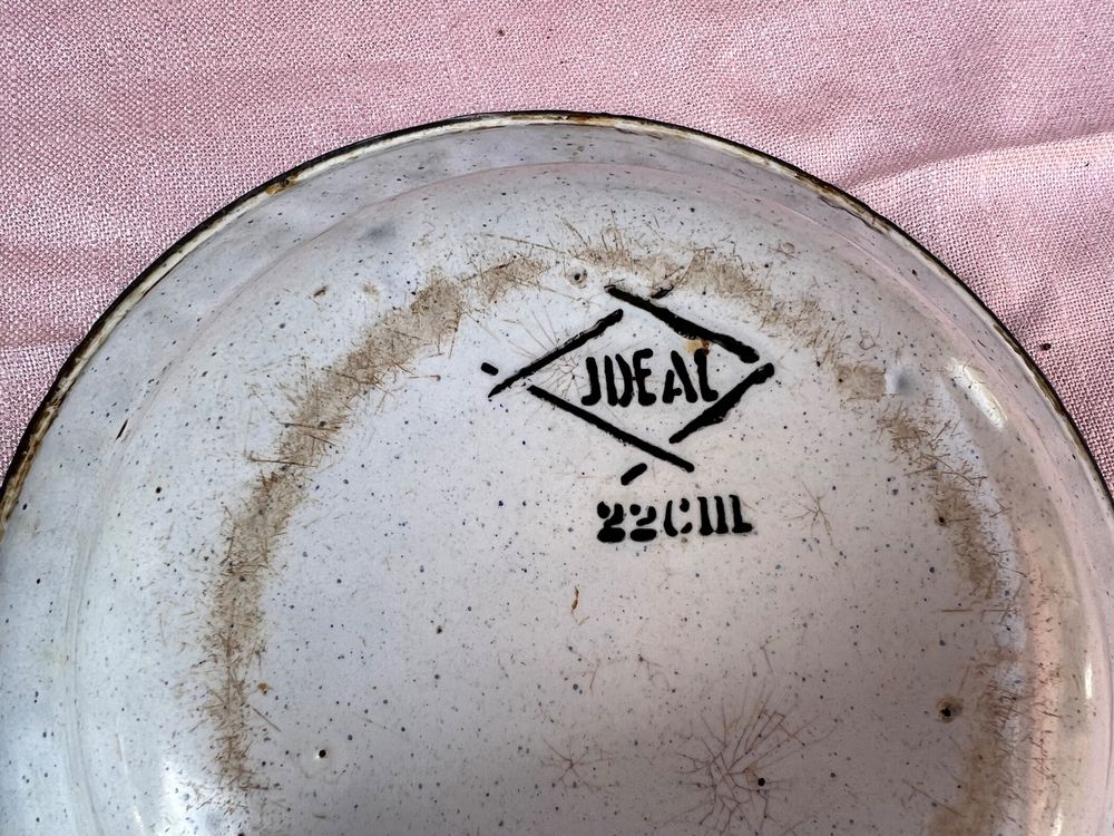 2 Stück antike Metall Teller (Jdeal)!!, Nr 107 (Gebraucht) in ...