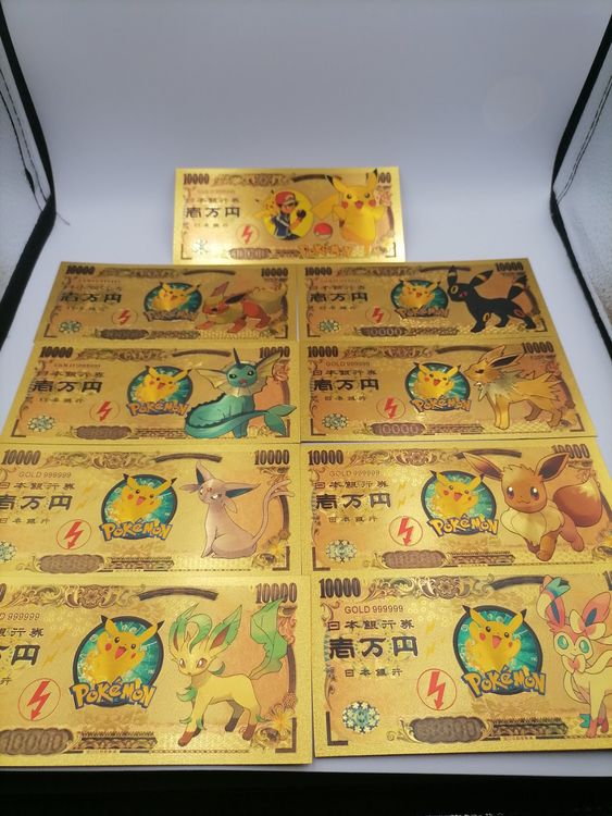 ♦Pokémon♣ Gold Banknoten Set (Neu und originalverpackt) in Dübendorf ...