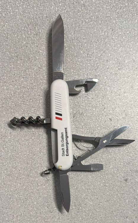 VICTORINOX SACKMESSER (STADT ST.GALLEN ENTSORGUNGSAMT) (Gebraucht) in ...