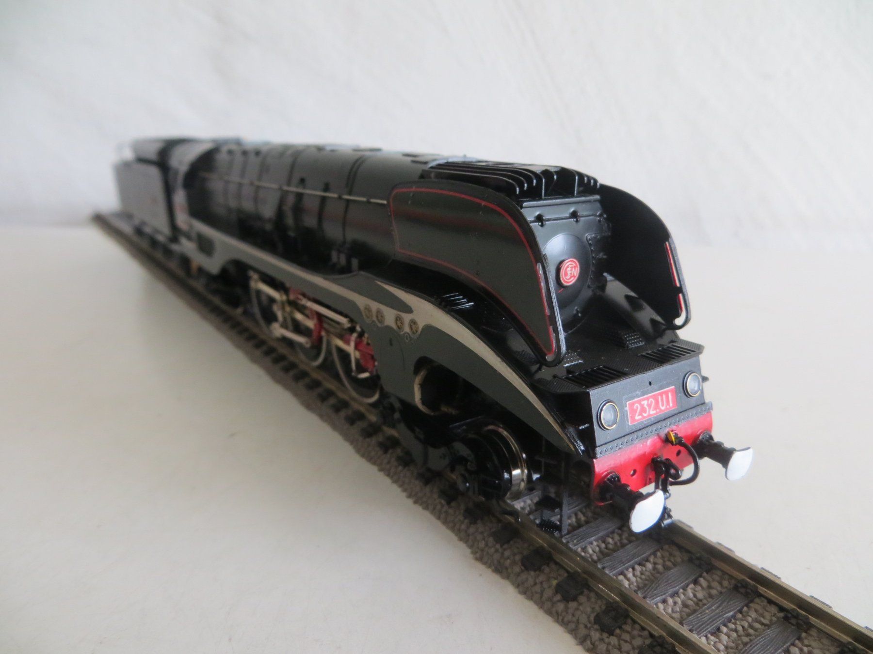 Metrop H0: Dampflok 232 U 1 grün, SNCF, 512, OVP, GS, top (Neu (gemäss ...